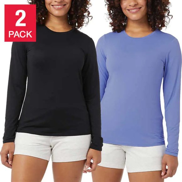 32 Degrees | Tops | New 32 Degrees Ladies Long Sleeve Air Mesh Tee ...